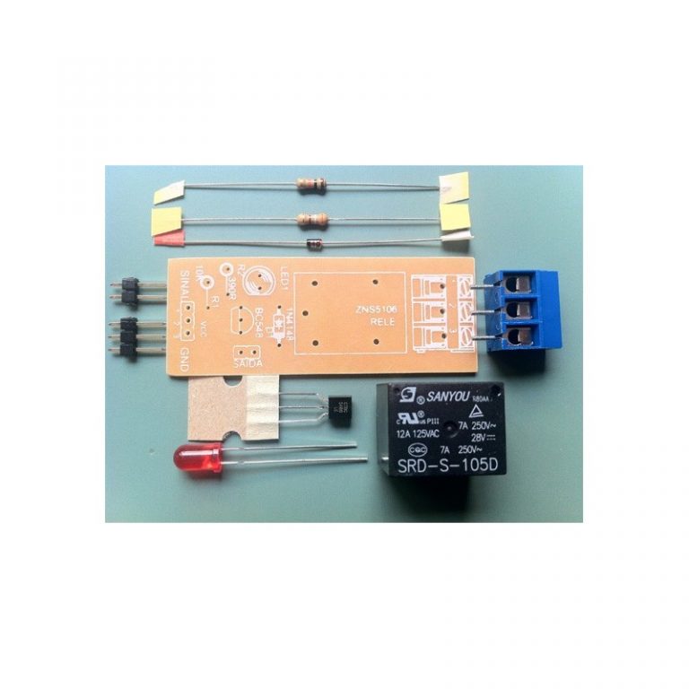 KIT P/ MONTAGEM DE MÓDULO RELÉ 5V/1CANAL - Tech Sul Eletrônicos